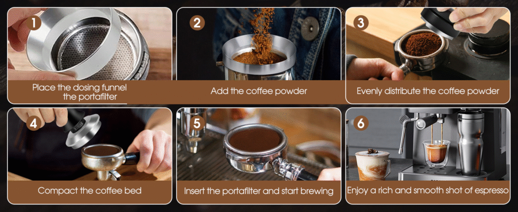 Coffee Tamper Guide: Types, Sizes, and How to Use Them